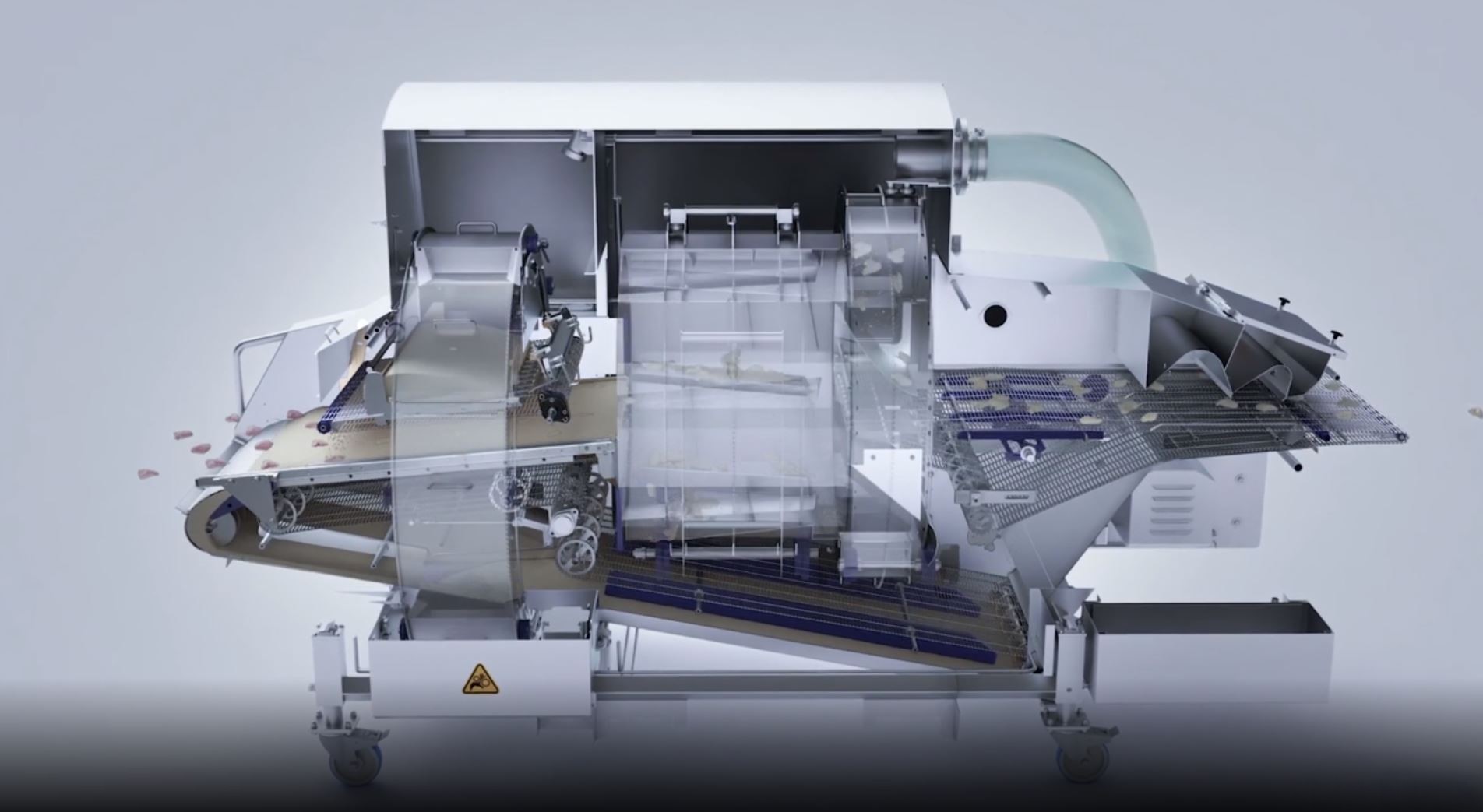 Coating machine - Marel RevoBreader - Makelis